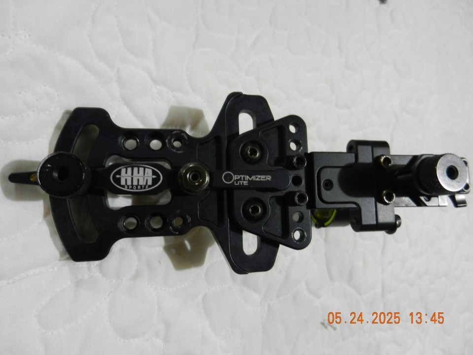 HHA Sports Optimizer Lite .019 RH Single 1 Pin Bow Sight | eBay