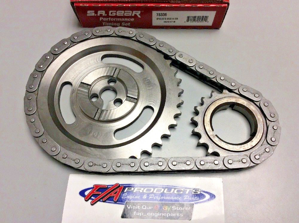 Big Block Chevrolet Gen 6 Late 454 Engine .334 Roller Timing Set S.A ...