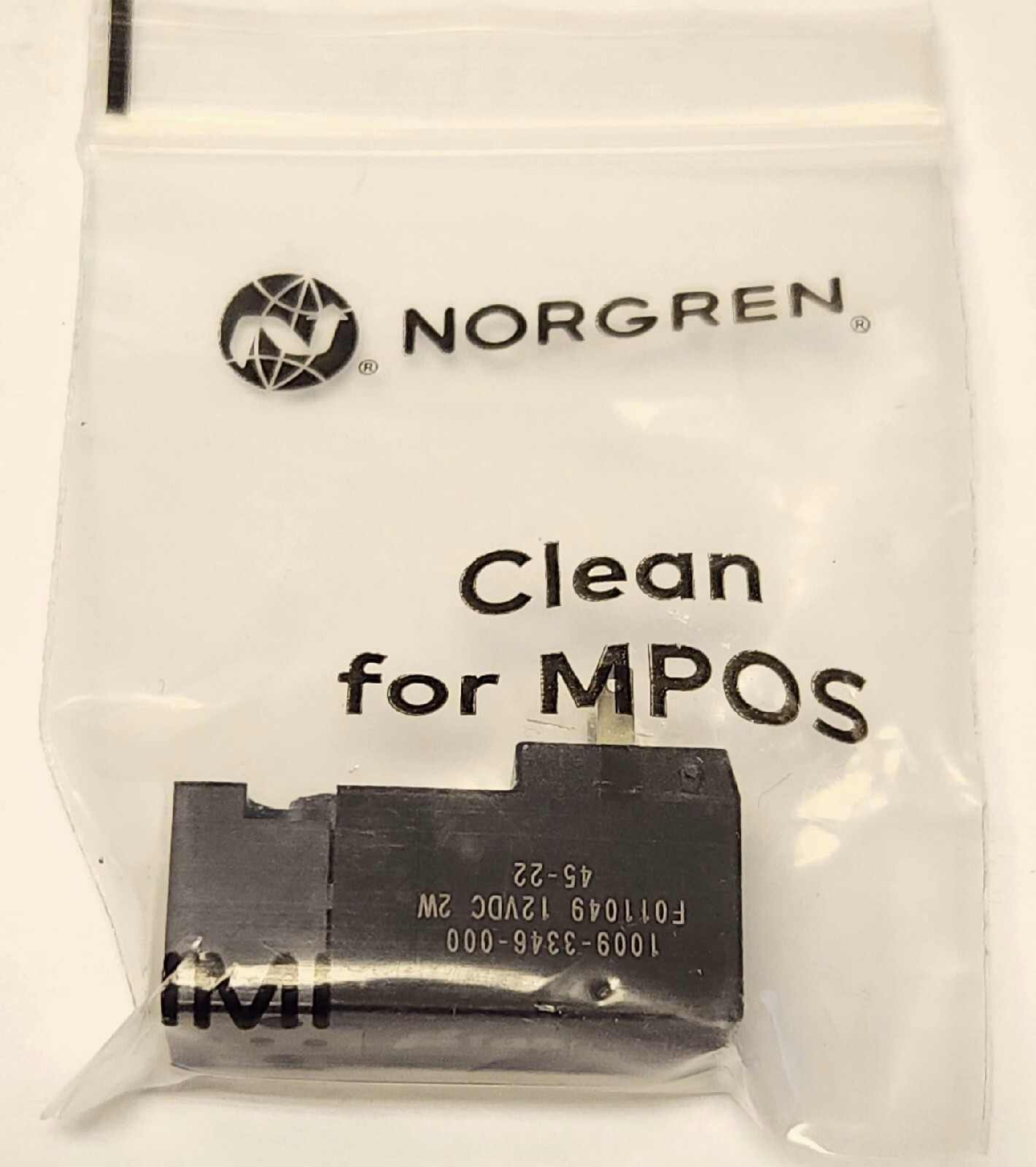 NORGREN IMI FAS 1009 3346 000 ZAA 01 311P 015H0 F011049 12 VDC FASMEDIC ...