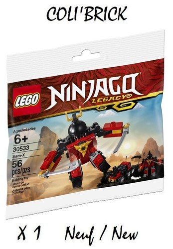 Lego 30533 Ninjago - Sam-X - polybag - New Neuf | eBay
