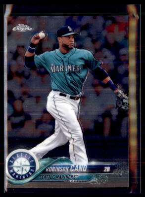 2018 Topps Chrome Robinson Cano Seattle Mariners #52 5 Card Lot | eBay