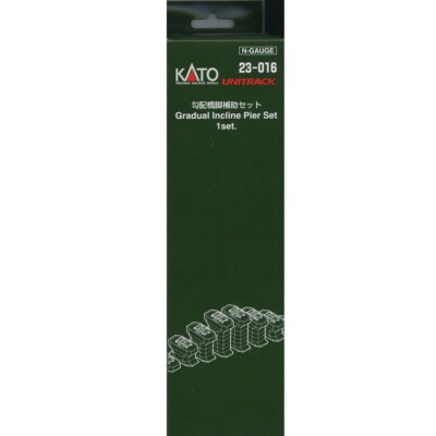 Kato N Scale Gradual Incline Pier Set | eBay