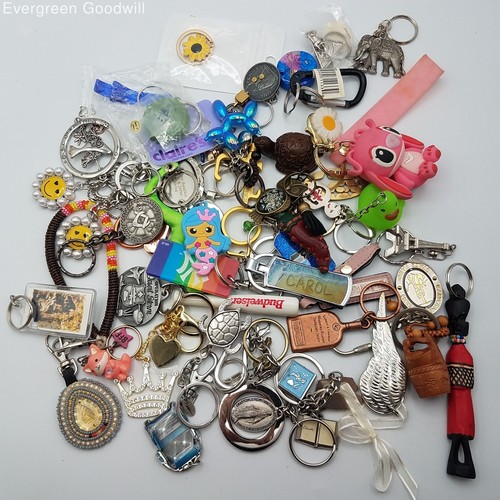 2.2lb. Lot of Assorted Mixed Theme Keychains | eBay