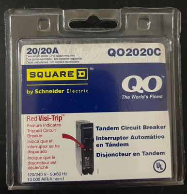 Circuit Breakers, Transformers - Square D Qo Tandem
