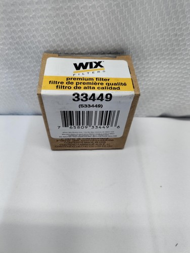 Wix Heavy Duty In-line Premium Fuel Filter 33449 ( 533449 ) Made In The ...
