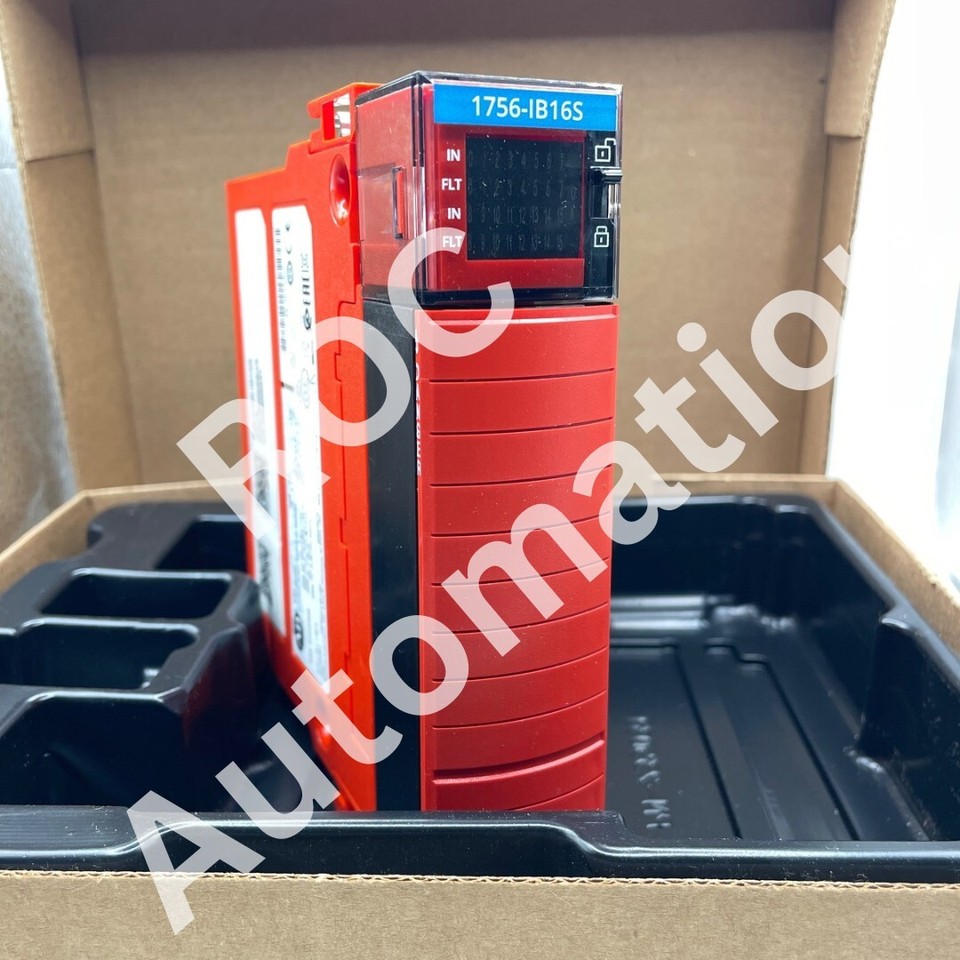 New Allen Bradley 1756-IB16S /A ControlLogix 16-Ch Safety Input Module ...