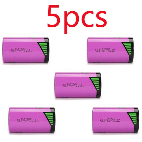 5pcs 3.6V TL-5930 Replacement Battery for Tadiran Size D(TL-2300 ...