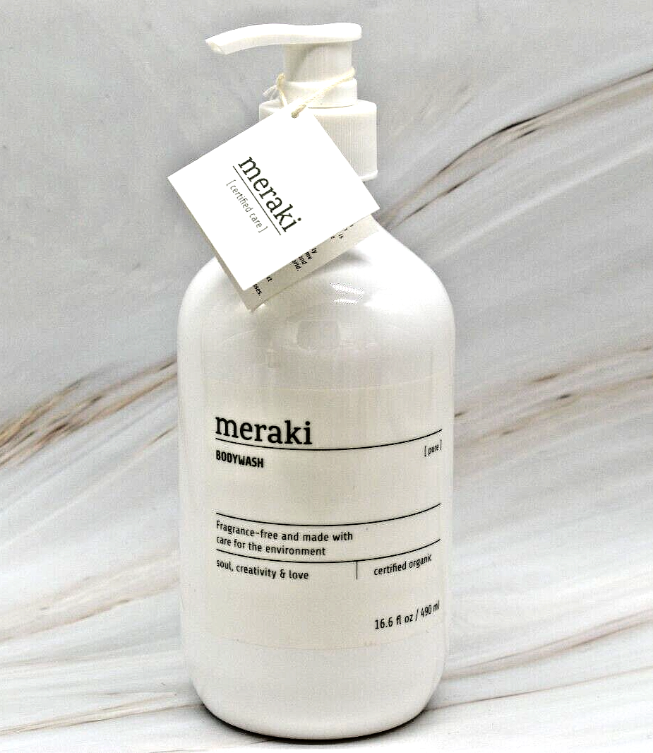 MERAKI Fragrance Free Body Wash Made in Denmark Certified Organic | eBay