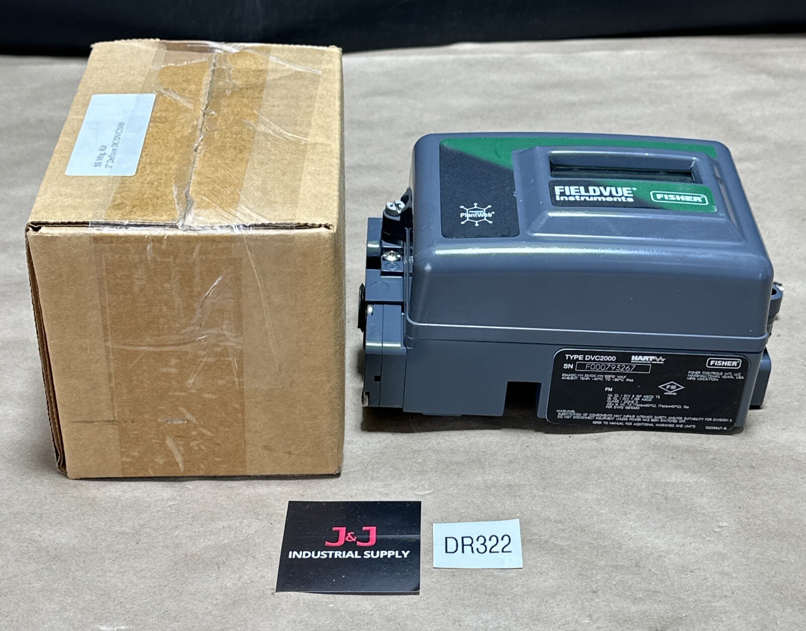 PREOWNED- Fisher Controls HART FIELDVUE DVC2000 W/ SS Mounting Kit Definox 🇺🇸 | eBay