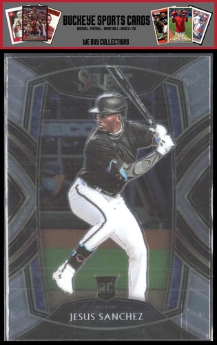 2021 Panini Select Jesus Sanchez #211 Diamond Level RC Miami Marlins | eBay