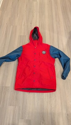 Holden Waterproof Ski Snowboard Jacket Red Blue Men’s Large | eBay