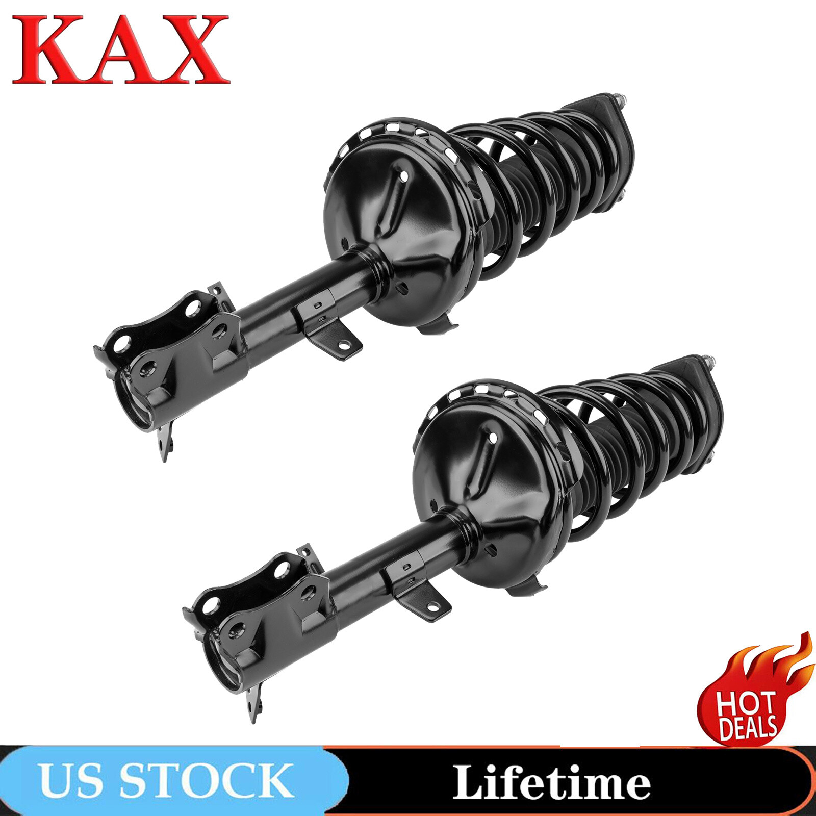 Complete Strut Spring Assembly Pair Set of 2 LH RH Rear for RX330 RX350 ...