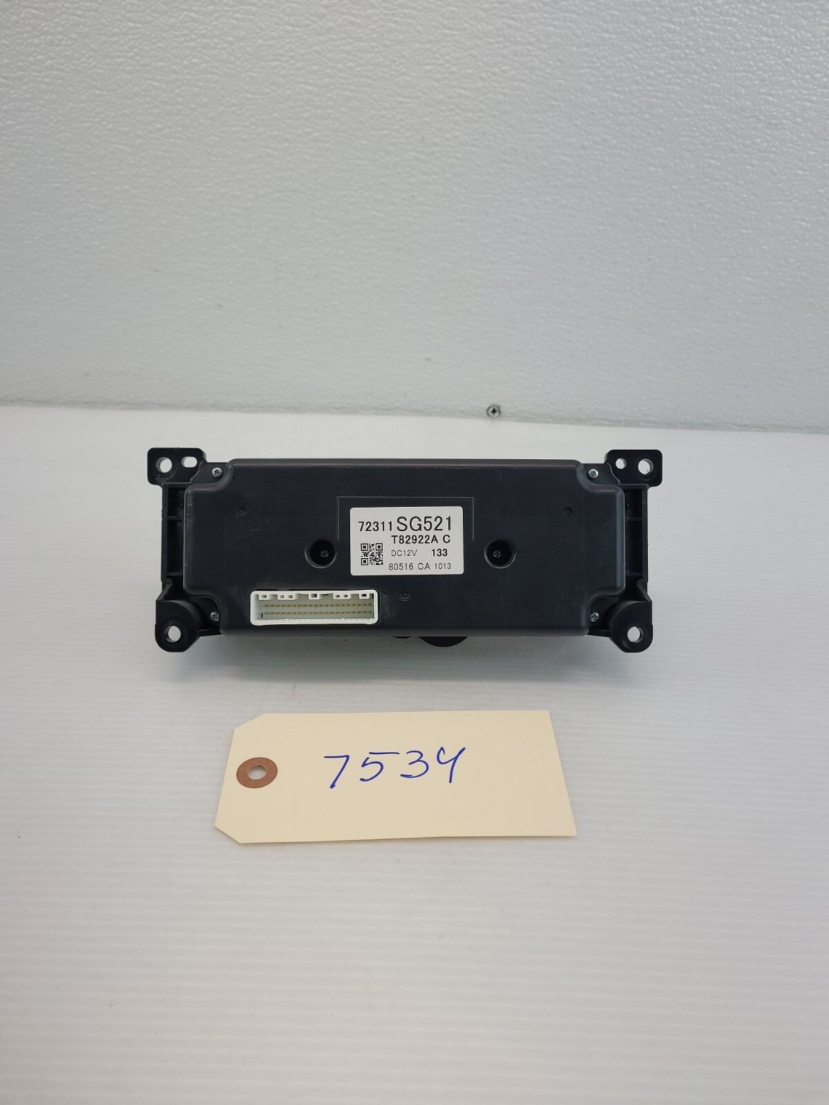 2017 SUBARU FORESTER HEAT AC CONTROLLER AUTOMATIC CONTROL SINGLE ZONE ...