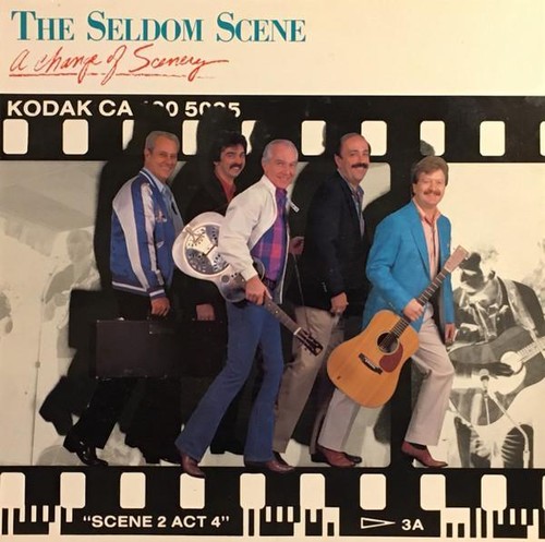 Seldom Scene A Change of Scenery LP vinyl USA Sugar Hill 1988 has small ...