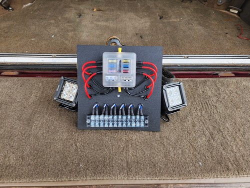 Off Road/Race Car Fuse/ Relay Panel Block 6 Way Compact Custom ...