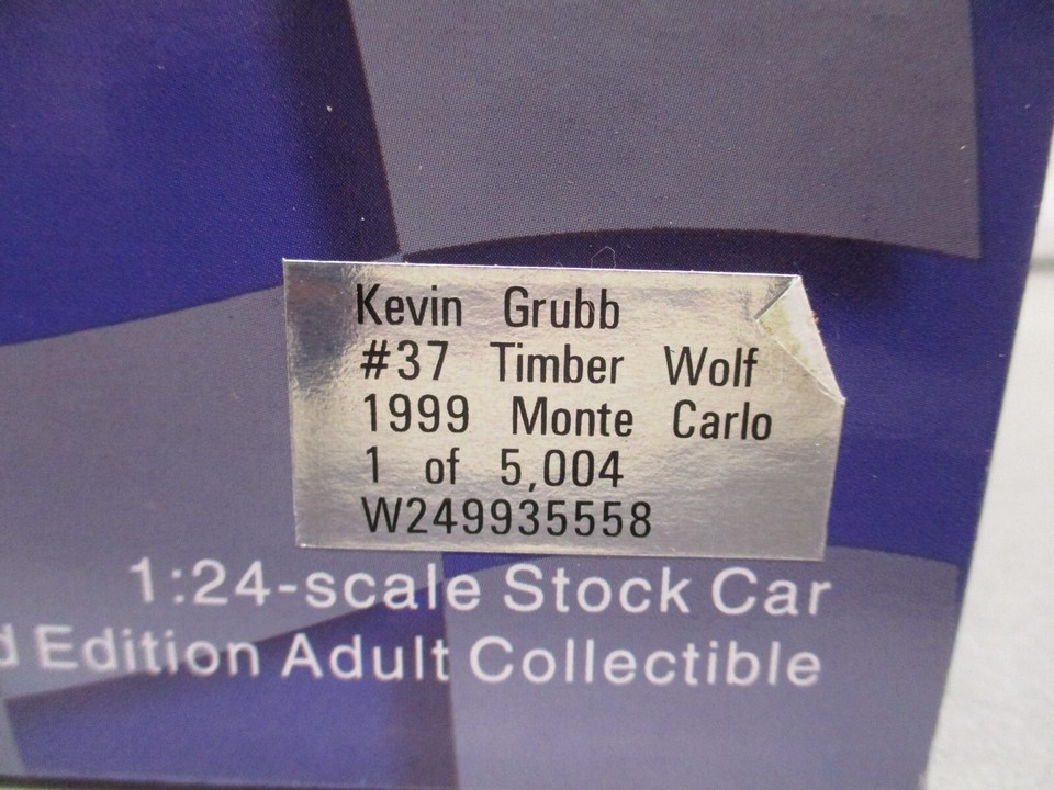 1999 Action Kevin Grubb Timber Wolf 1/24 | eBay