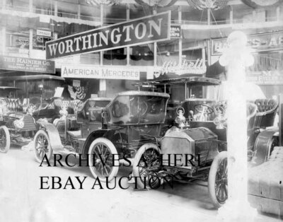 Berg automobiles display at trade show 1905 automobile photo factory ...