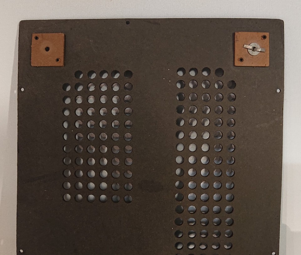 Old Back Panel Radiorückwand Radio Tube Radio Spare Cardboard 10 3 ...