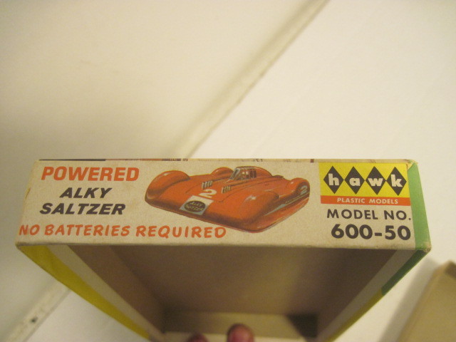 OLD HAWK POWERED BONNEVILLE RACER ALKY SALTZER 1961 MODEL RACE CAR KIT ...