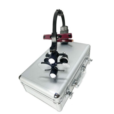 Dual LED Dental 5W Headband Head Light with 2.5X Binocular Loupes 2 ...