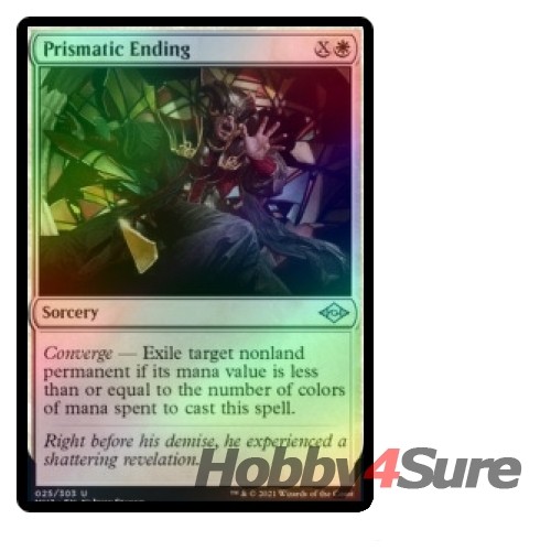 Foil Prismatic Ending M/NM Magic: The Gathering MTG Modern Horizons 2 ...