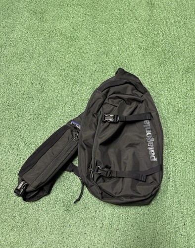 Patagonia Atom 8L Sling Backpack Crossbody Backpack black Sling Hiking ...