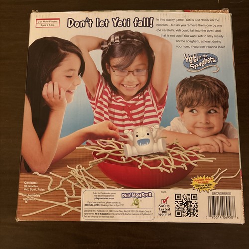 YETI in my SPAGHETTI Board Game 100% COMPLETE AWARD WINNER 4+ | eBay