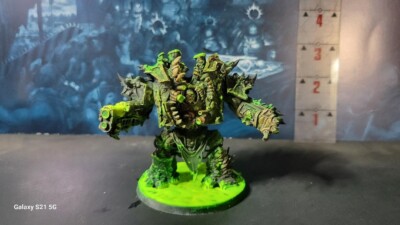 for warhammer 40k death guard 60mm helbrute chaos painted miniatures | eBay