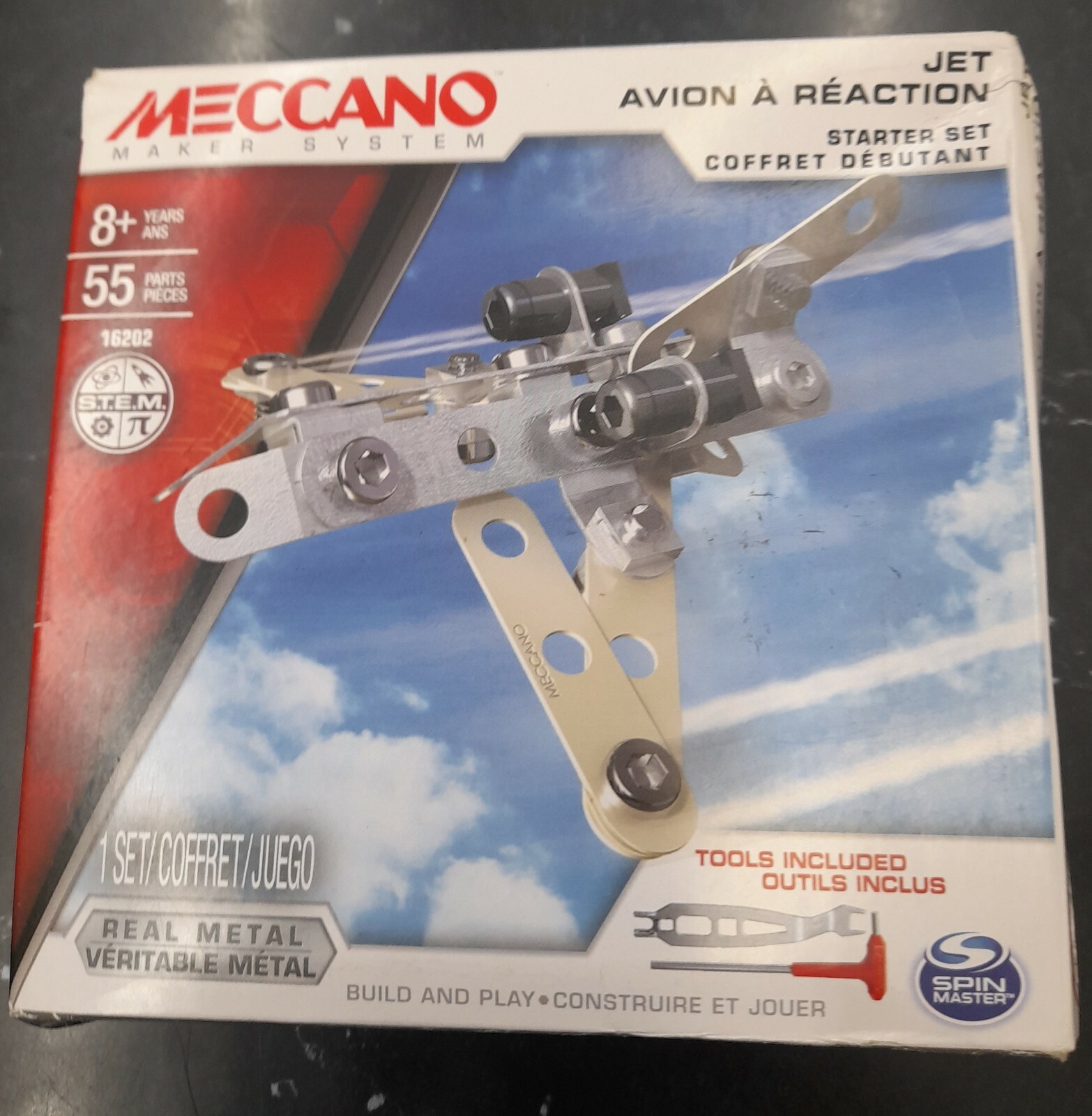 Meccano Starter Set Jet 55 Pieces | eBay