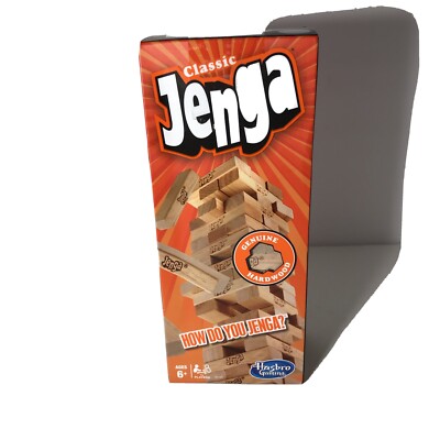 Jenga Classic Tower Game by Hasbro- New in Sealed Box 885933460875| eBay