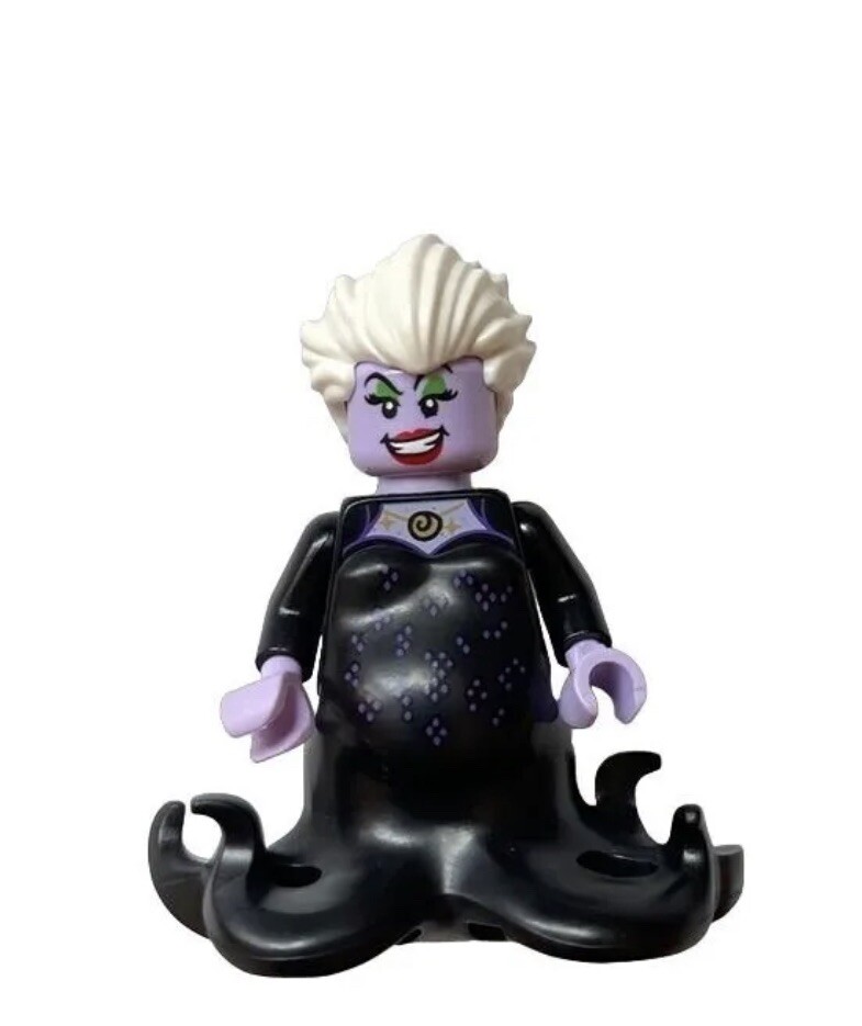LEGO Ursula Minifigure dis112 from 43225 Disney Little Mermaid Royal ...