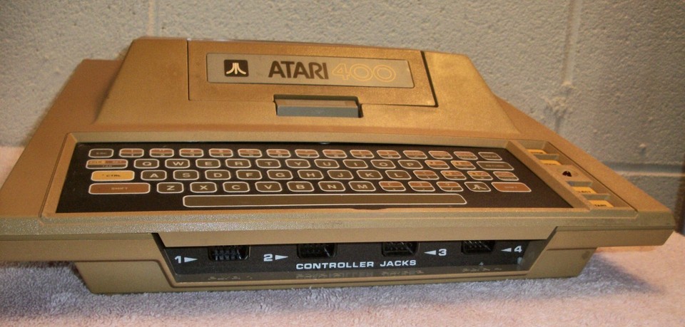 Atari 400 Computer Game Console Bundle with 9 Game Carts PRO REBUILD ...