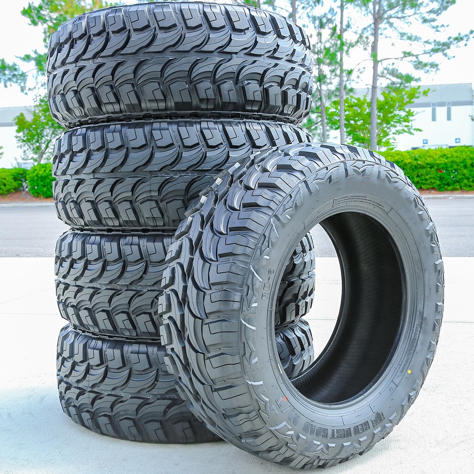 4 Tires Red Dirt Road RD-6 M/T LT 33X12.50R17 Load D 8 Ply MT Mud | eBay