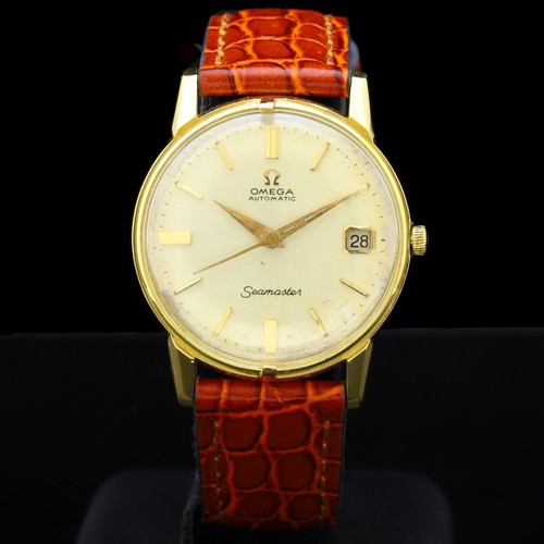 Omega Seamaster 60S 18 KT Gold 34 Mm Ref 166003 Automatic Cal 562 ...