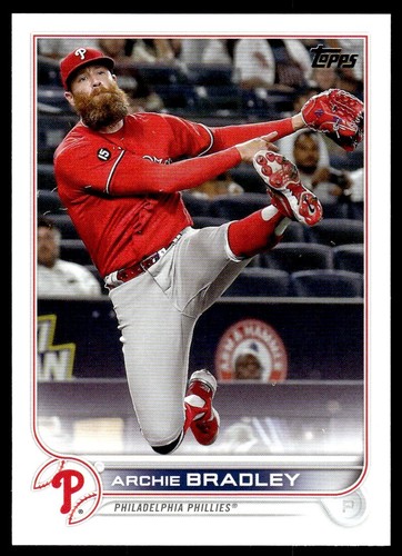 2022 Topps Baseball Card Archie Bradley Philadelphia Phillies #10 | eBay
