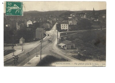 63 CHATEL GUYON VUE GENERALE PRISE DE LA GARE | eBay