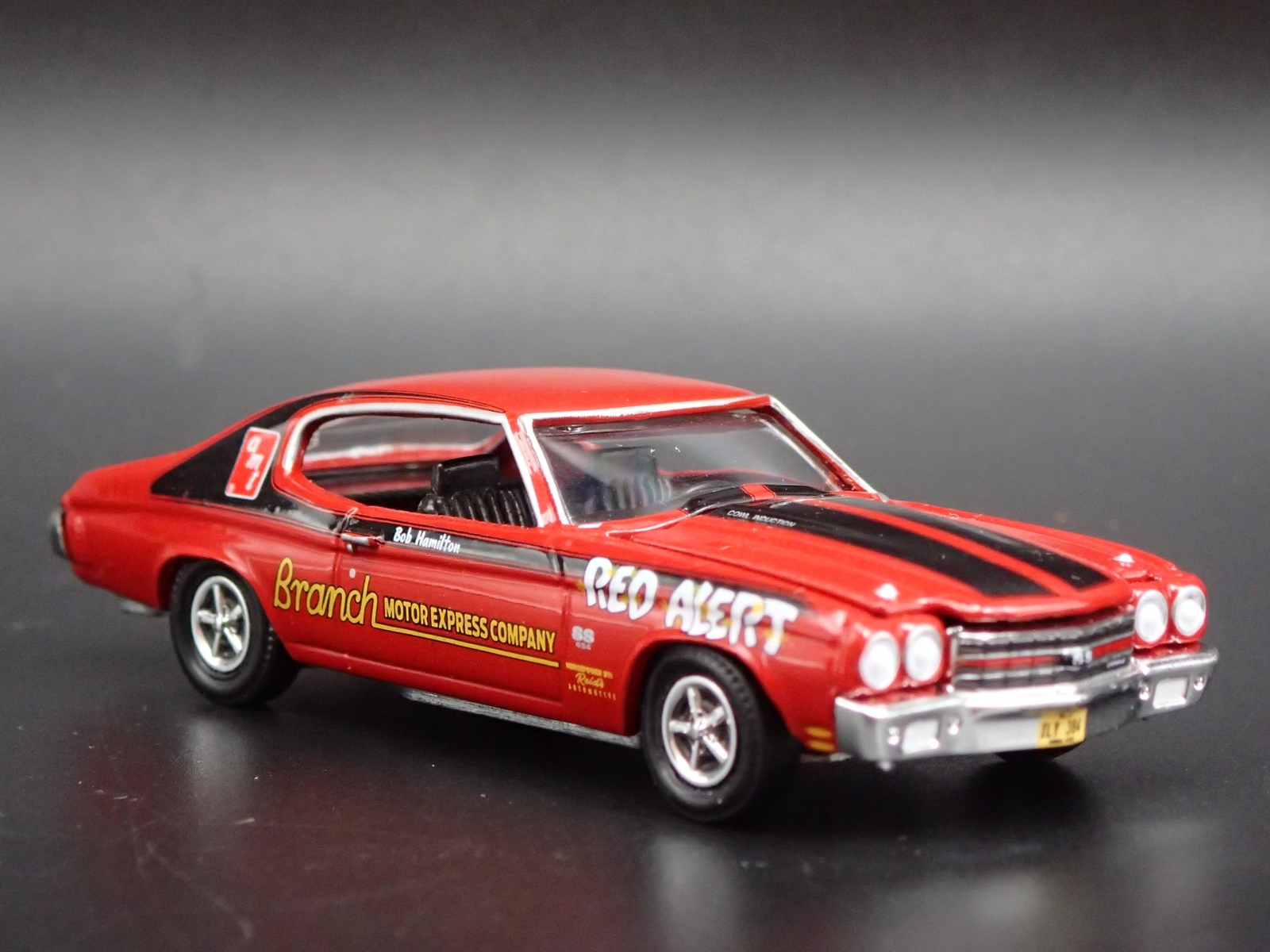 1970 70 CHEVY CHEVROLET CHEVELLE SS 454 RED ALERT 1:64 SCALE DIECAST ...