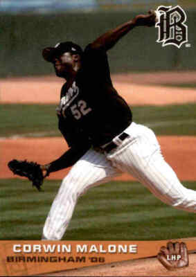 2006 Birmingham Barons Grandstand #13 Corwin Malone Thomasville Alabama ...