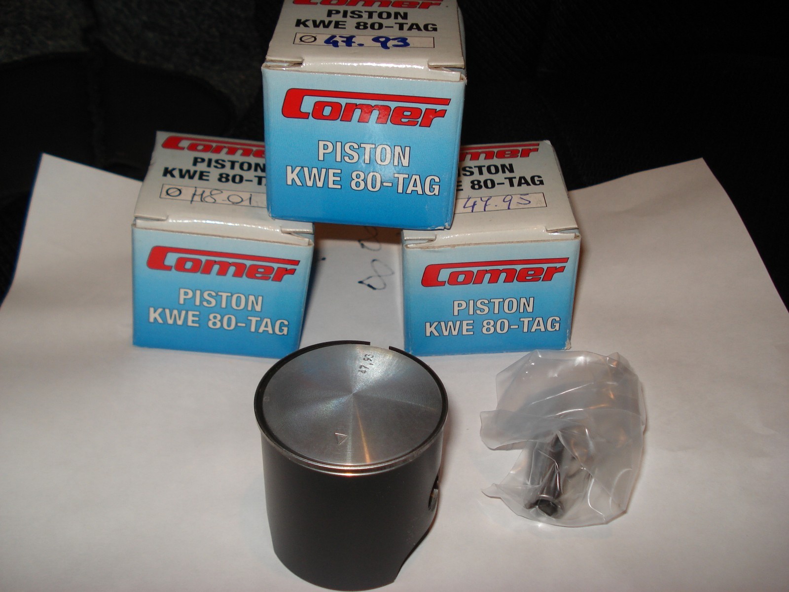 COMER KW 80 PISTON KIT//NEW | eBay