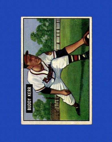 1951 Bowman Set-Break #171 Buddy Kerr EX-EXMINT *GMCARDS* | eBay