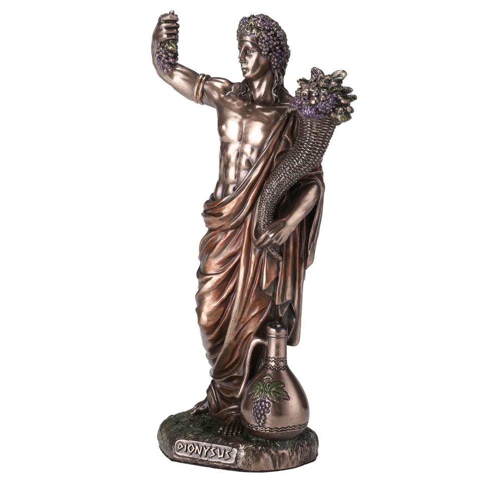 Dionysus Greek God Of Wine 16cm Veronese Statue | eBay