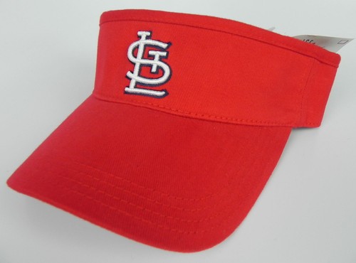 ST. LOUIS CARDINALS RED MLB VINTAGE VISOR CAP HAT BY ANNCO NWT! | eBay