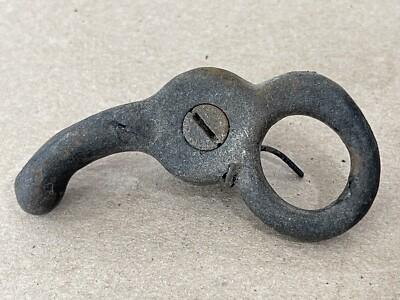 Antique 1899 Singer Sewing Machine Treadle Base Round Hole Belt Shifter ...