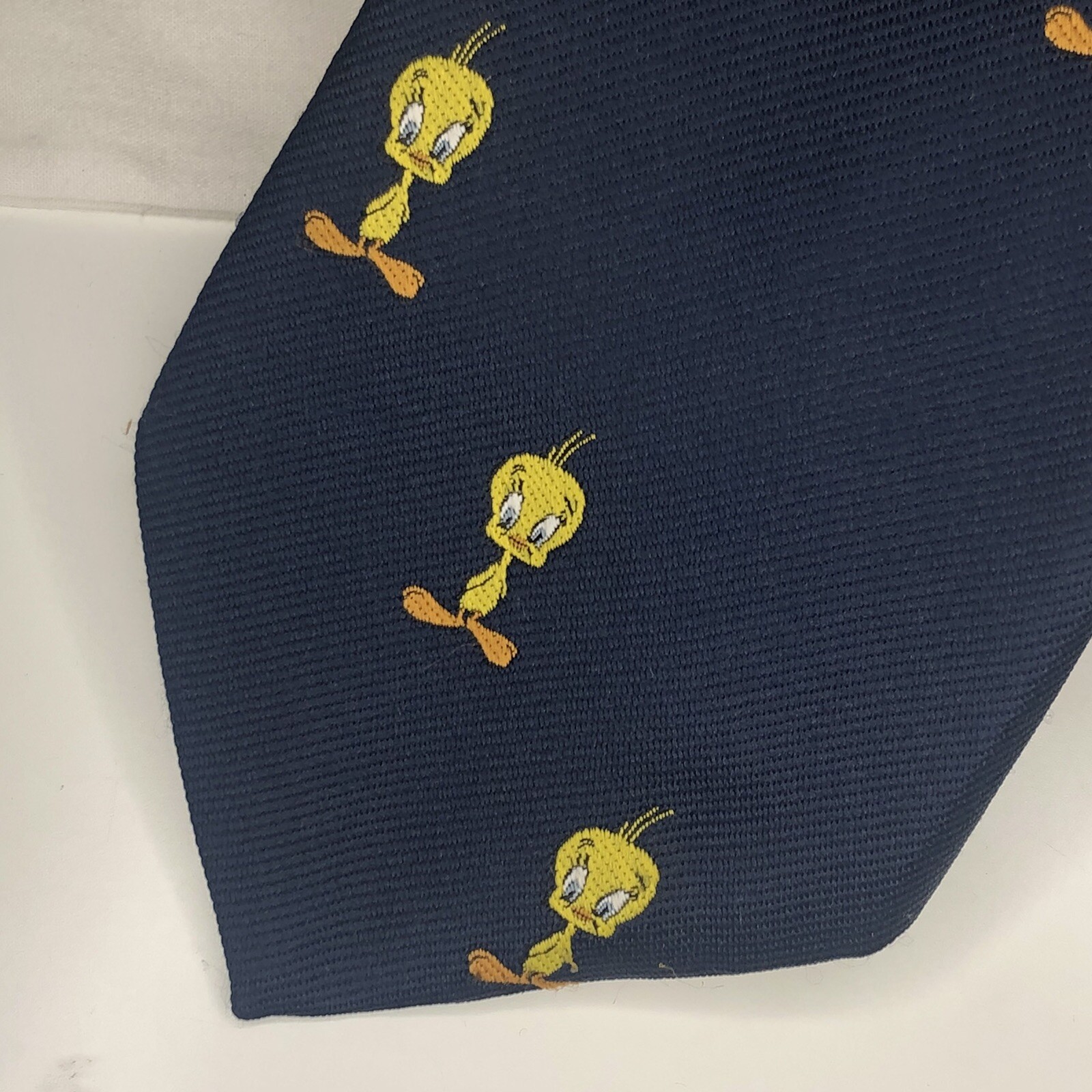 Vintage WB Warner Brothers Tweety Bird Cartoon Neckti… - Gem