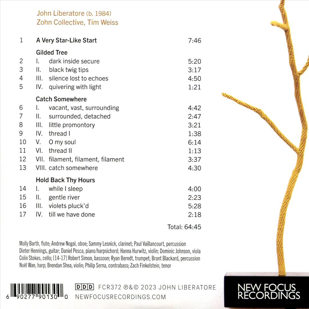 ZOHN COLLECTIVE JOHN LIBERATORE: CATCH SOMEWHERE NEW CD 690277901300| eBay