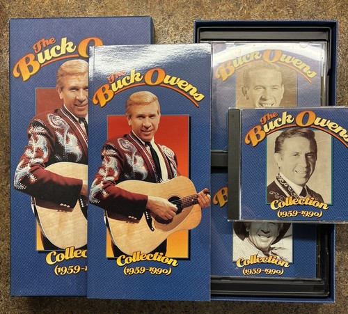 The Buck Owens Collection (1959-1990) (3) CD Box Set With 76 Page Book ...