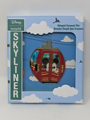 Mickey Mouse Disney Skyliner Loungefly Hinged Enamel LR Pin Disney ...