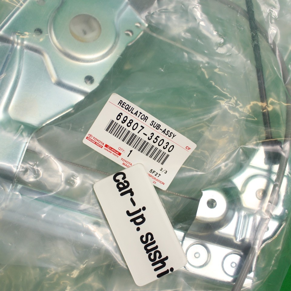 TOYOTA Genuine 10-22 4Runner GRN28# BACK DOOR POWER WINDOW REGULATOR ...