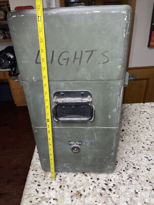 Military Metal Tall Ammo Can Container Air Tight Dual Handle 25”x13x13 ...