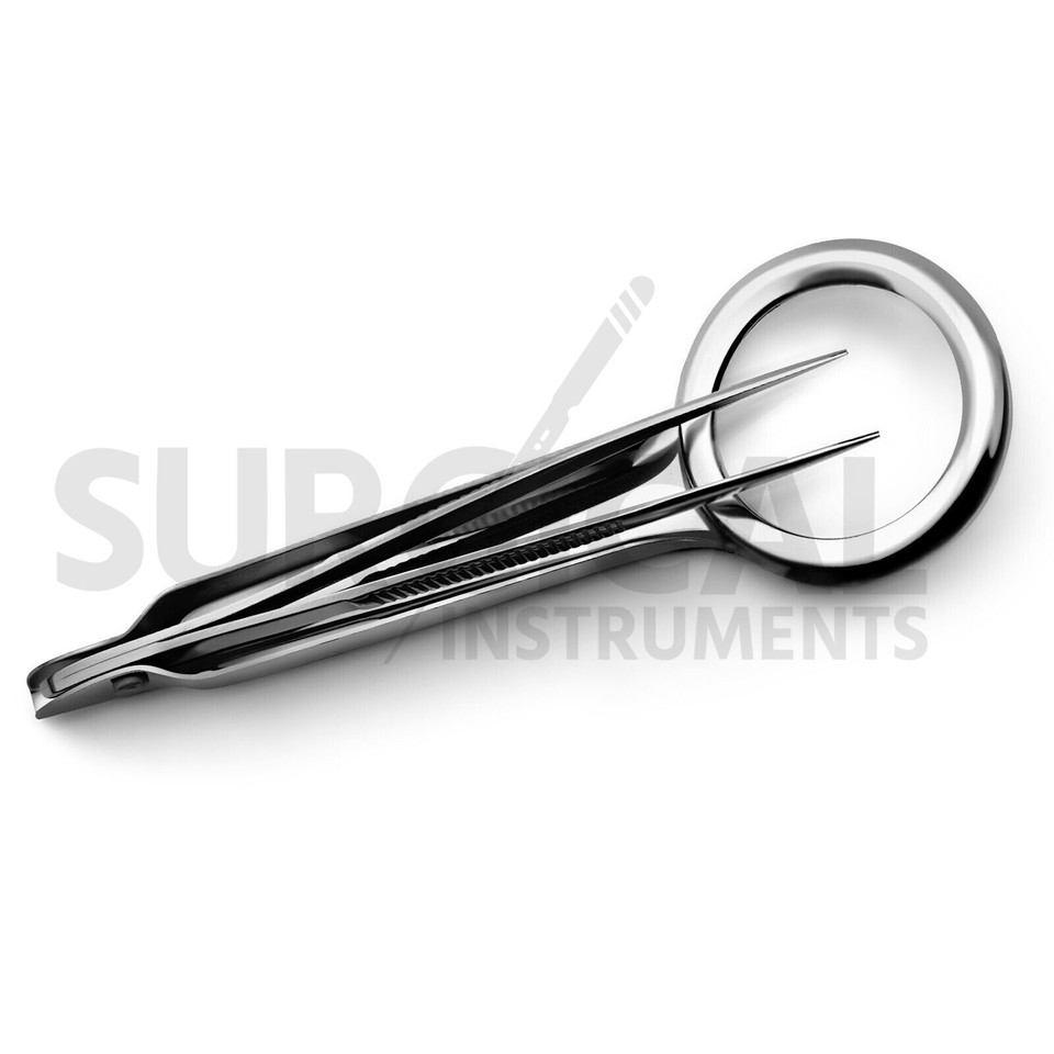 4 Pcs Foreign Object Removal Kit Splinter Probe Eye Magnet Surgical ...